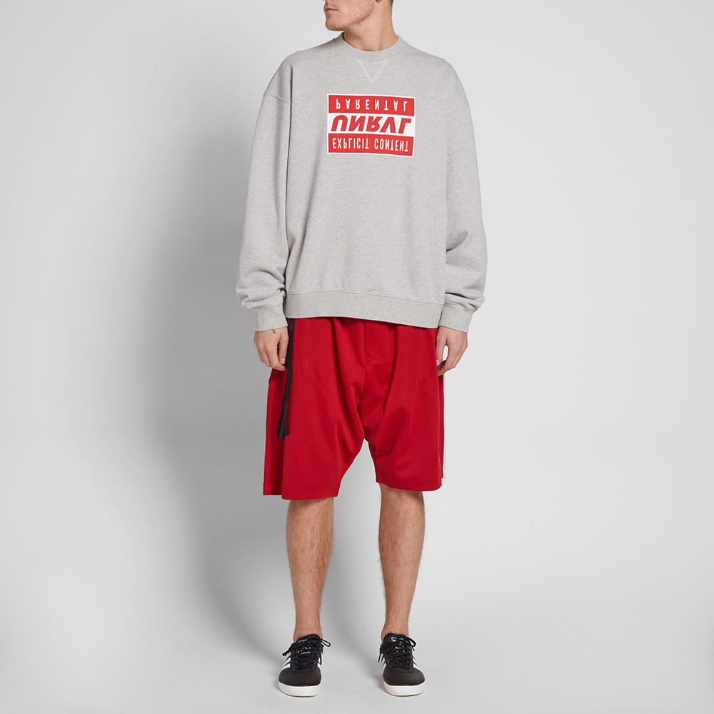 Unravel Project Explicit Crew Sweat Grey End Au