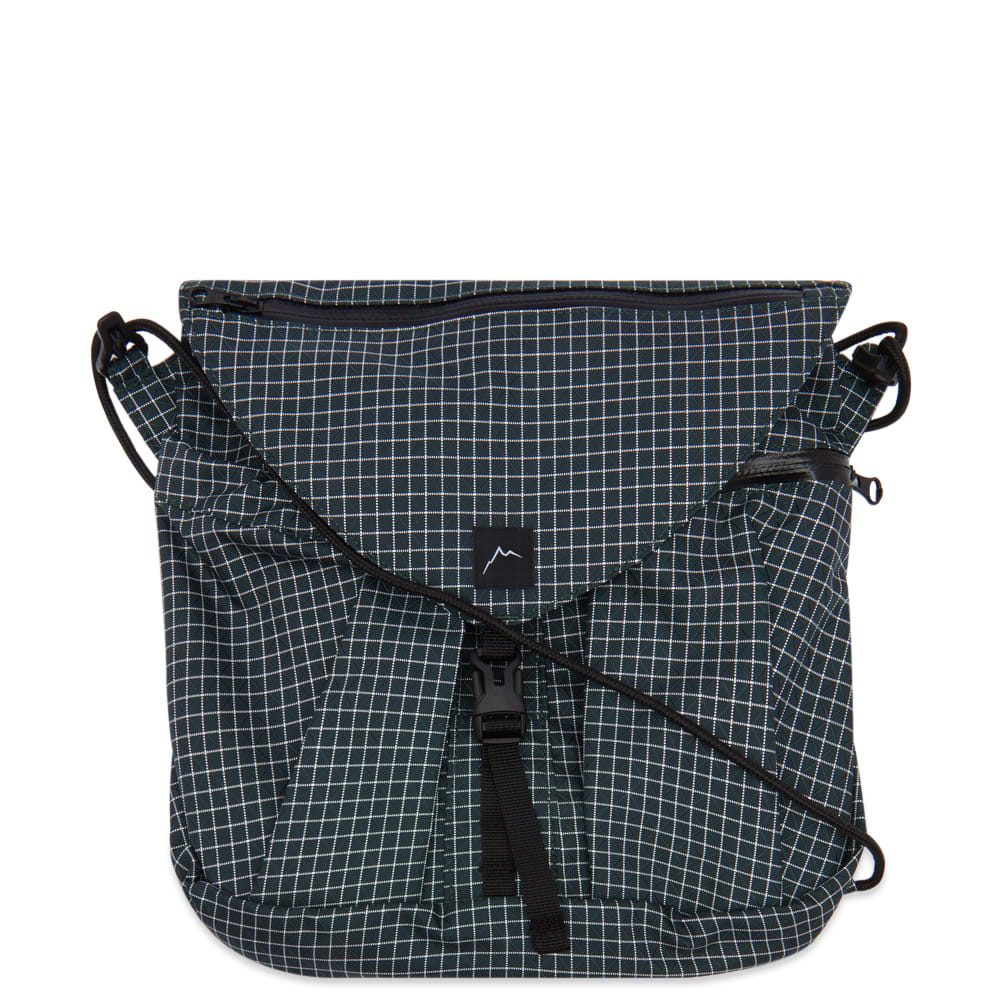 CAYL Seorak 5 Solid Grid Cross Body Bag Dark Green END AR