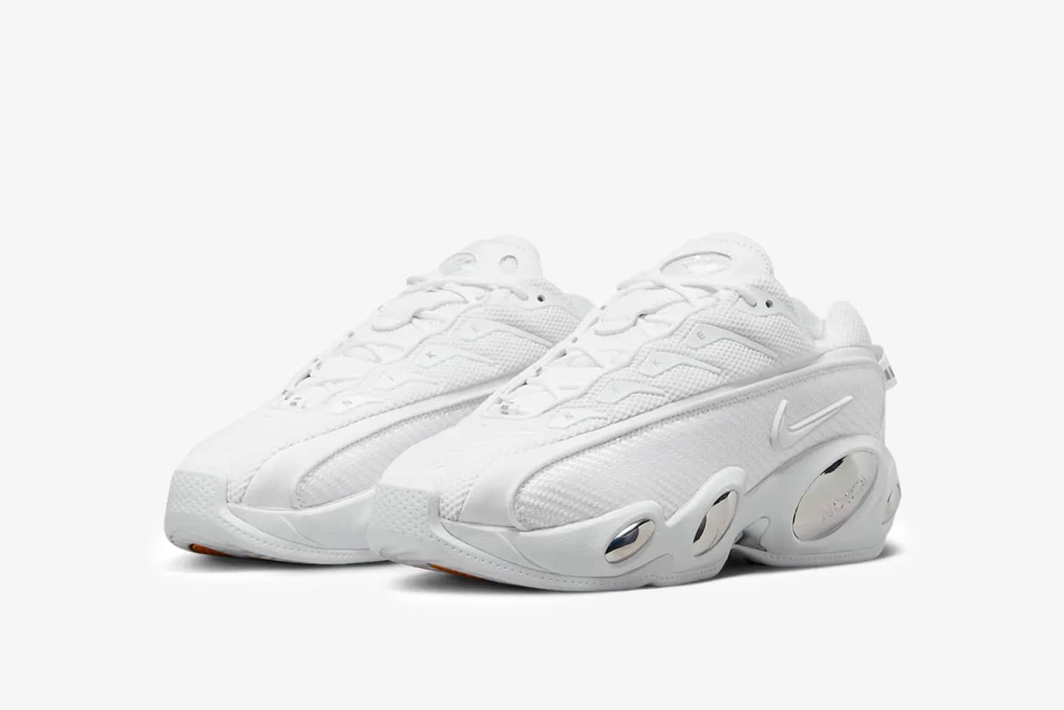 NIKE X NOCTA GLIDE WHITE CHROME REGISTER NOW END NIKE X NOCTA GLIDE WHITE CHROME REGISTER NOW END