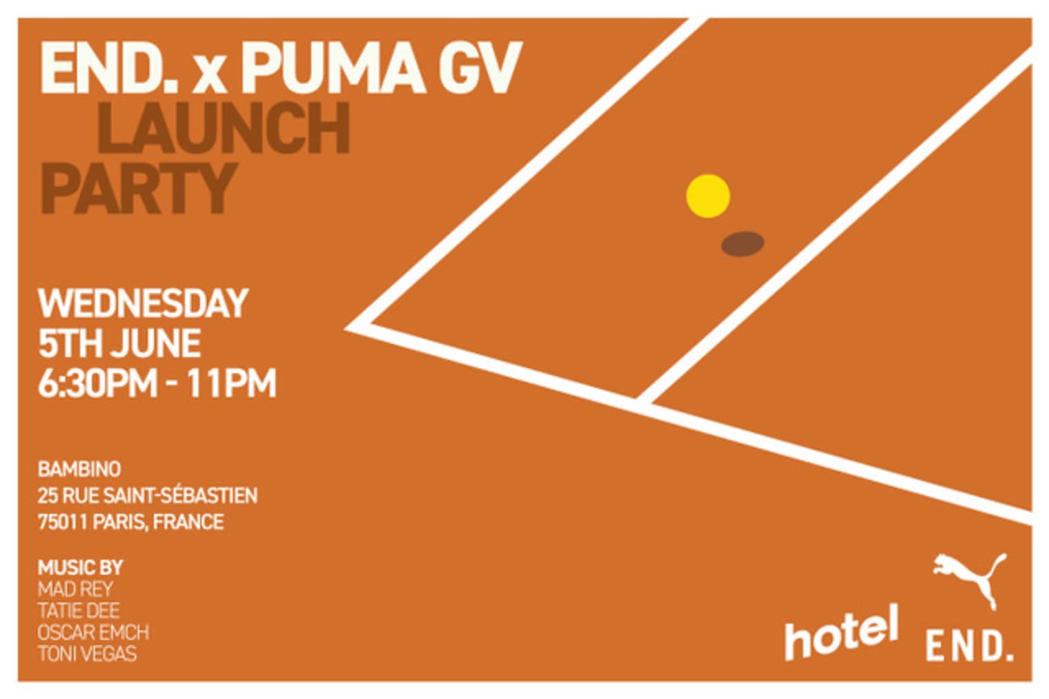 END. X PUMA GV LAUNCH PARTY | END.