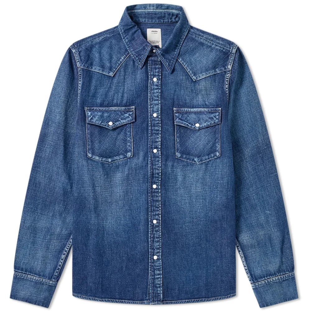 visvim Social Sculpture Damaged Shirt