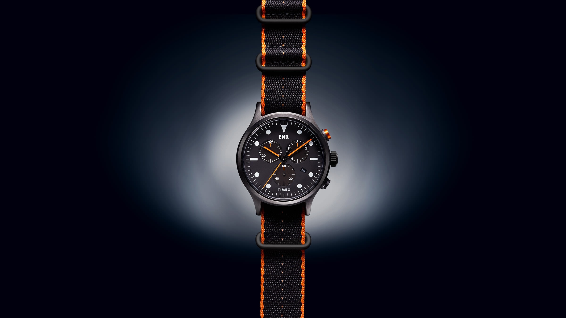 END. Features | END. x Timex Timepiece Project .02 'Blackout ...