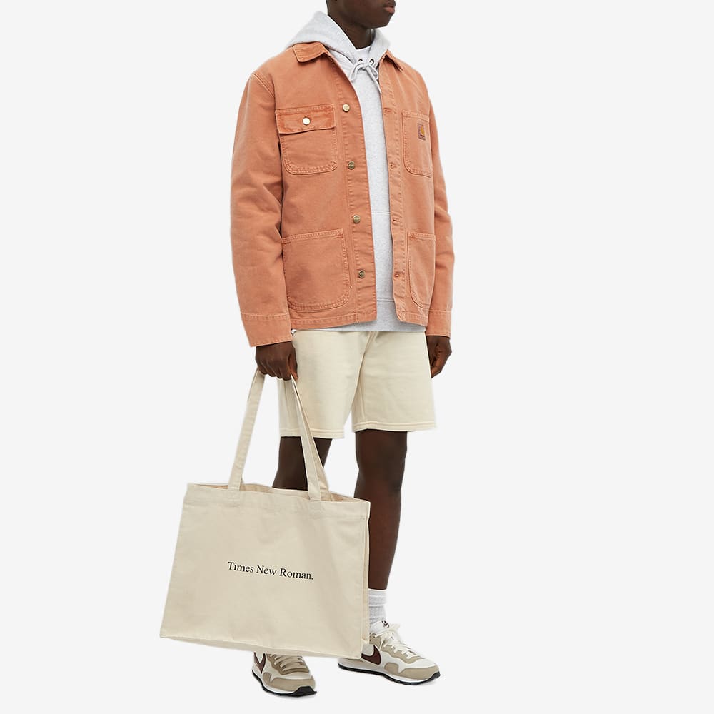 Times New Roman Classic Logo Organic Tote Natural | END. (UK)