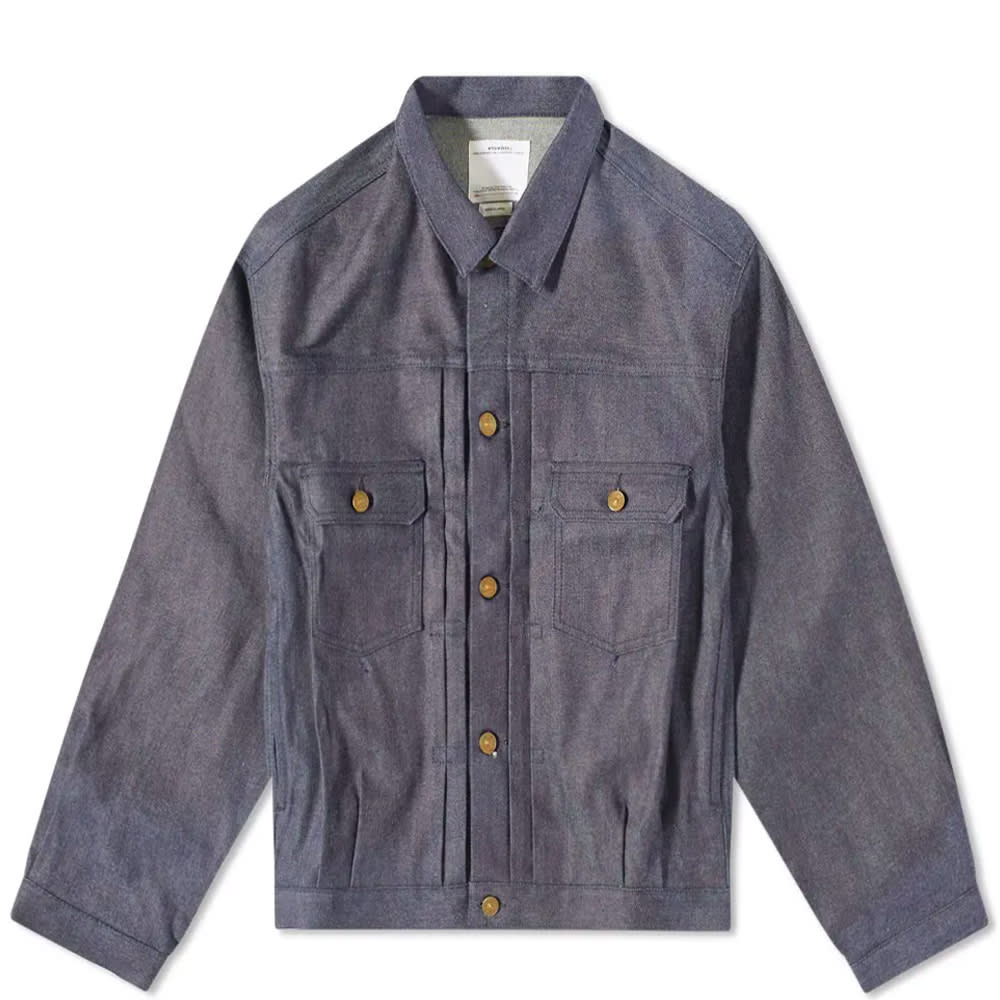 Visvim 101XX Maverick Denim Jacket Blue | END. (US)