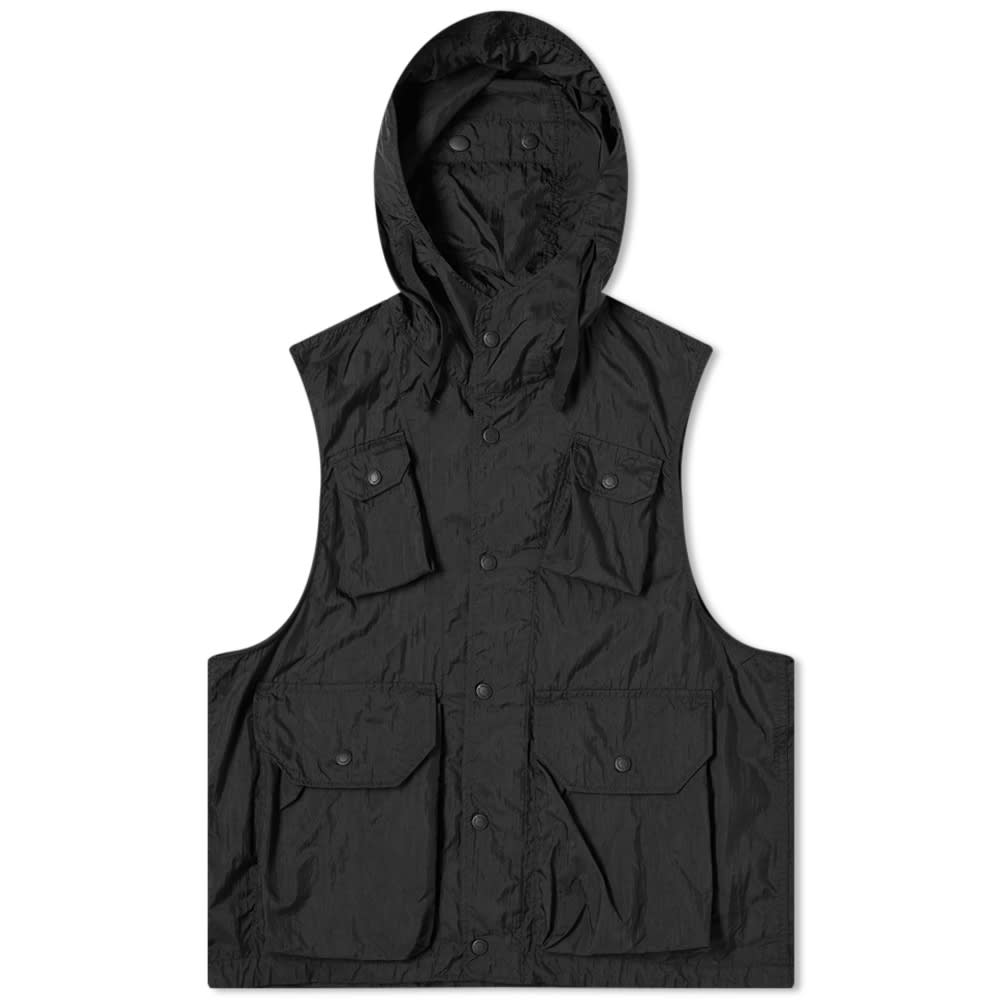 Engineered Garments Ripstop Field Vest Black | END. (US)