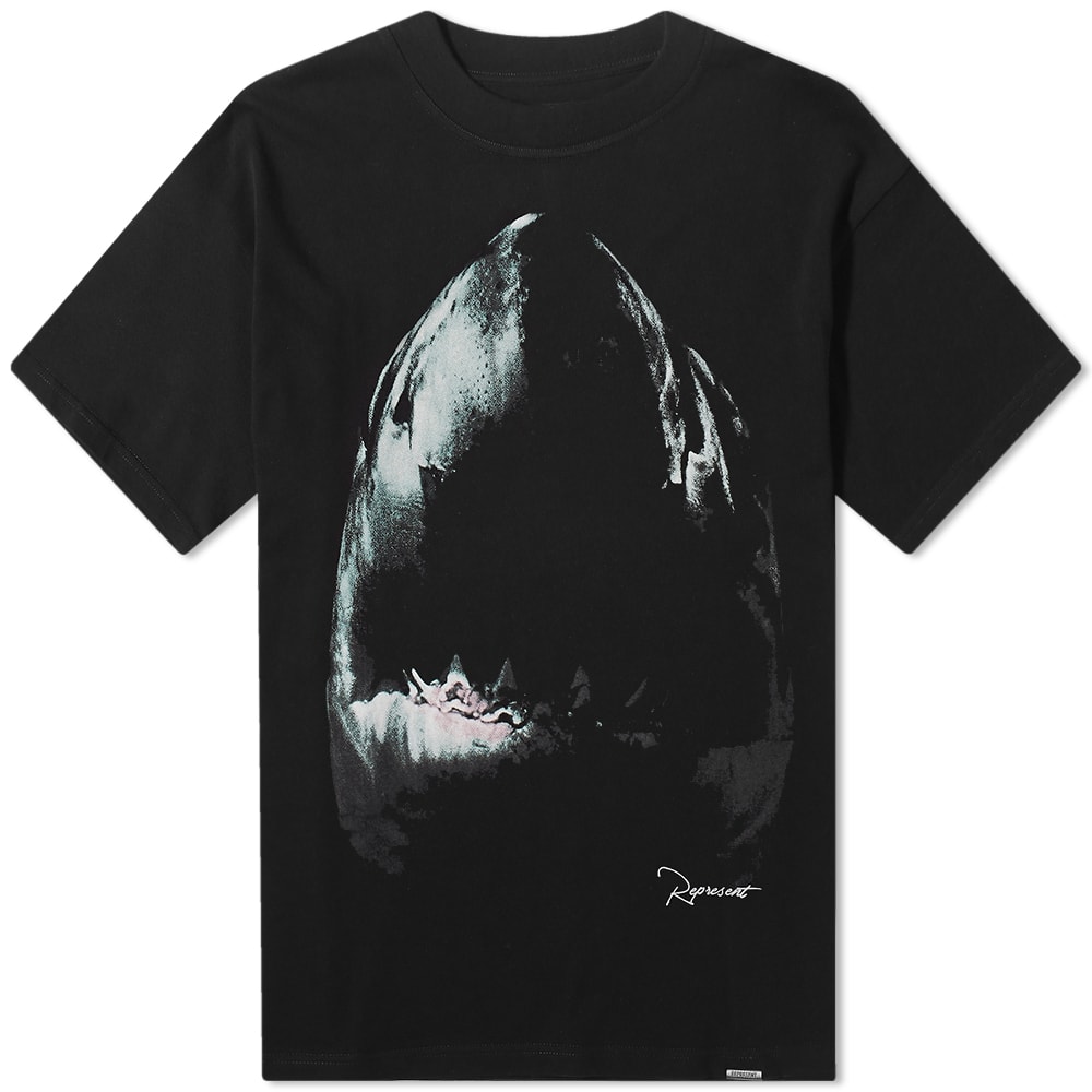 Represent Shark T-Shirt Jet Black | END. (GB)