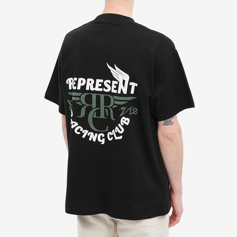 Represent Racing Club Tee Jet Black | END.
