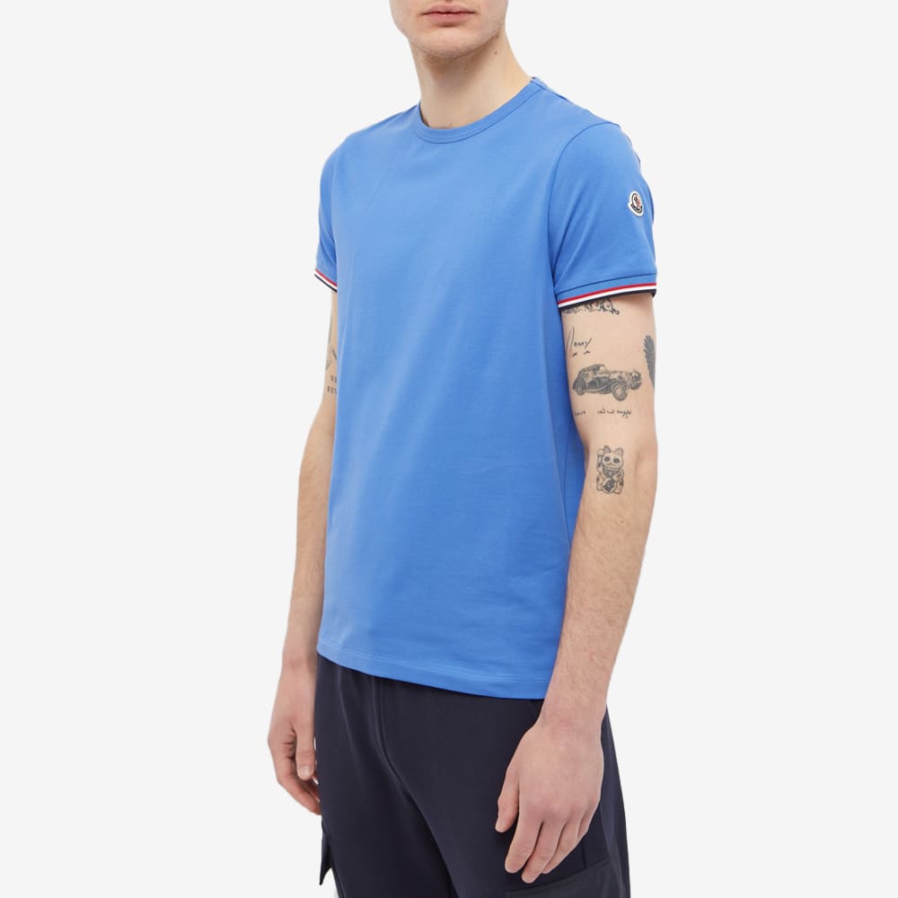 Moncler Arm Logo Classic Tee Bluette | END. (UK)