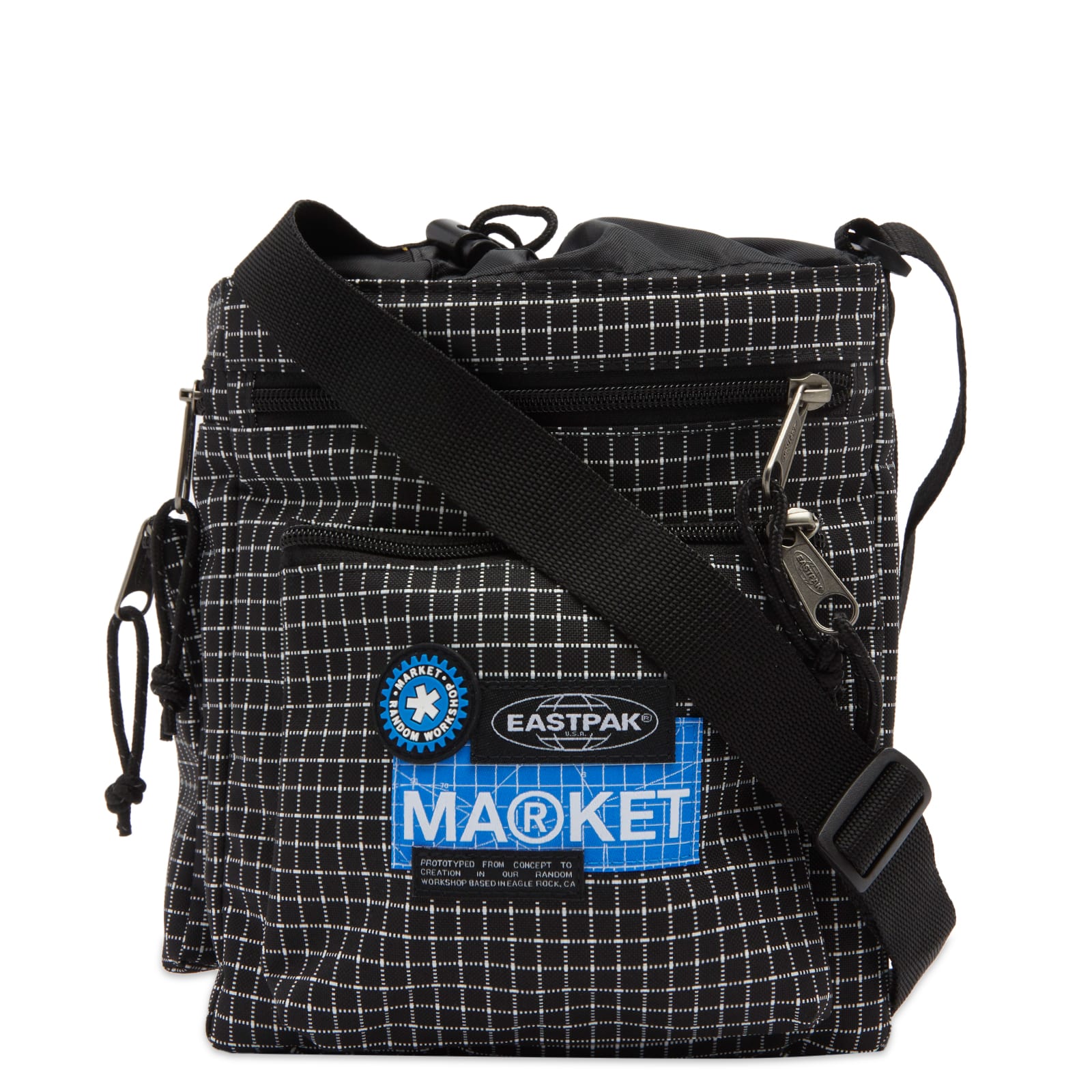 Eastpak x Market Triangler Bag Black Ripstop | END. (GB)