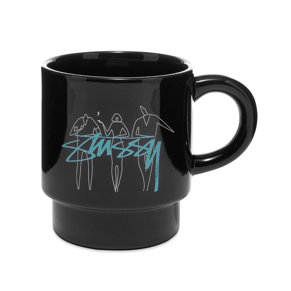 Stussy 3 People Stacking Mug Black | END. (US)