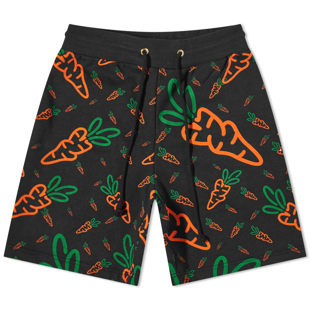 Carrots by Anwar Carrots All Over Sweat Short Black | END. (US)