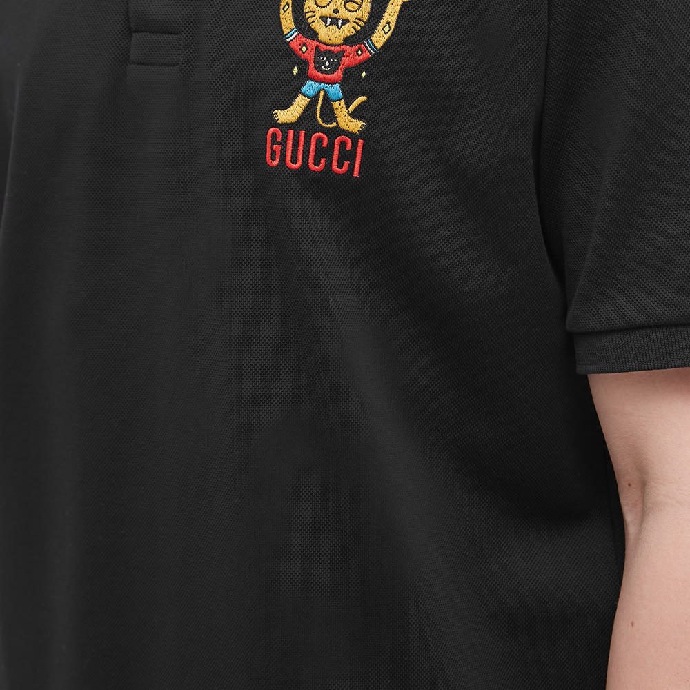 Gucci Pablo Delcielo Logo Polo Black | END. (UK)