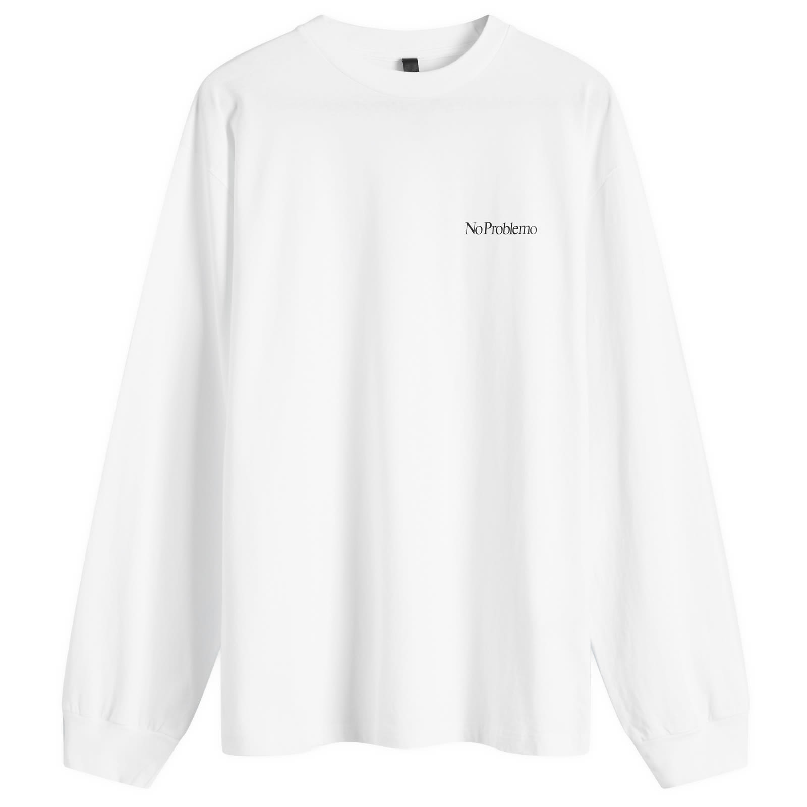 No Problemo Mini Problemo Long Sleeve T-Shirt White | END. (US)