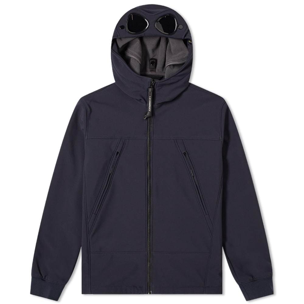 C.P. Company Undersixteen Goggle Soft Shell Jacket Total Eclipse | END.