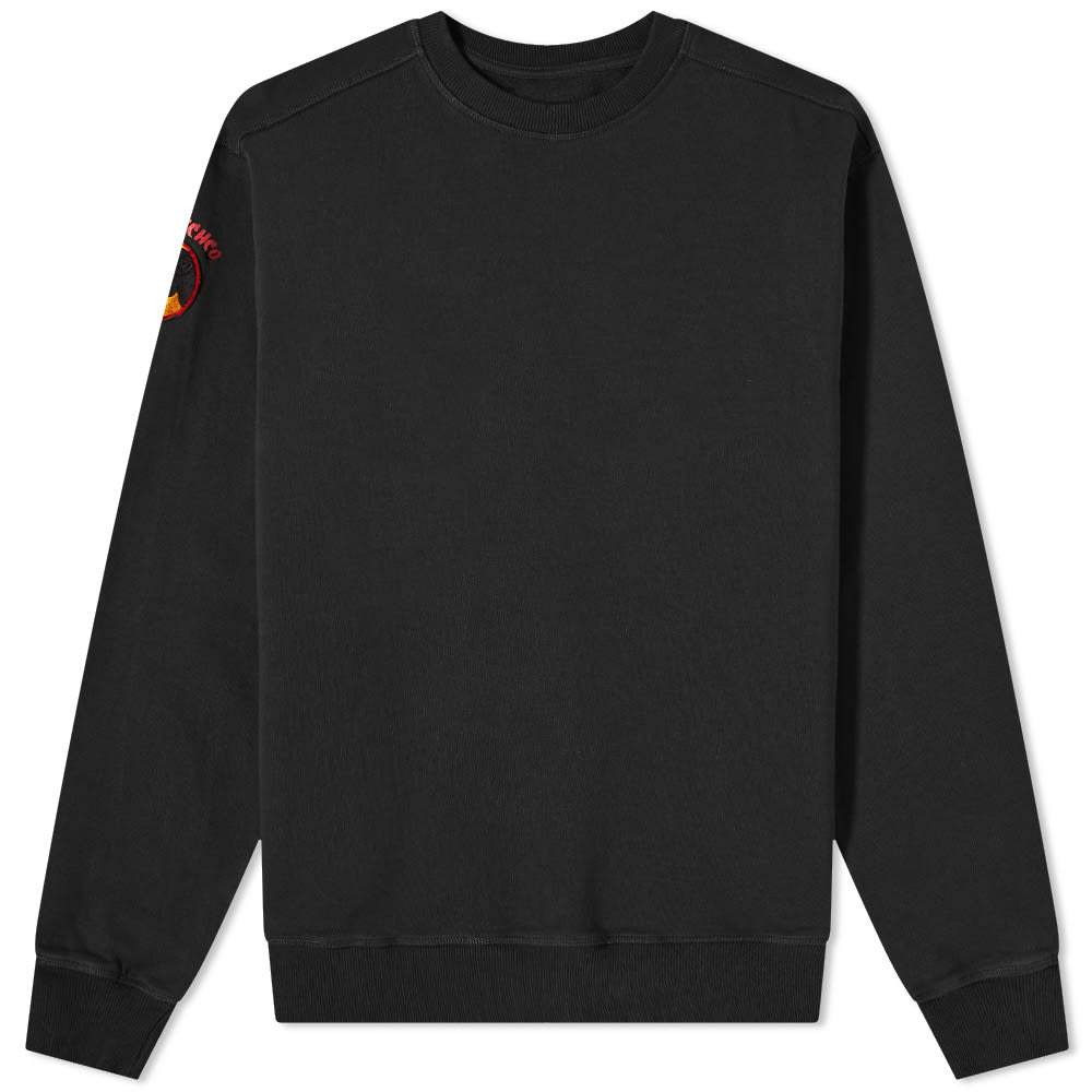 Maharishi Vintage Panther Patch Crew Sweat Black | END.