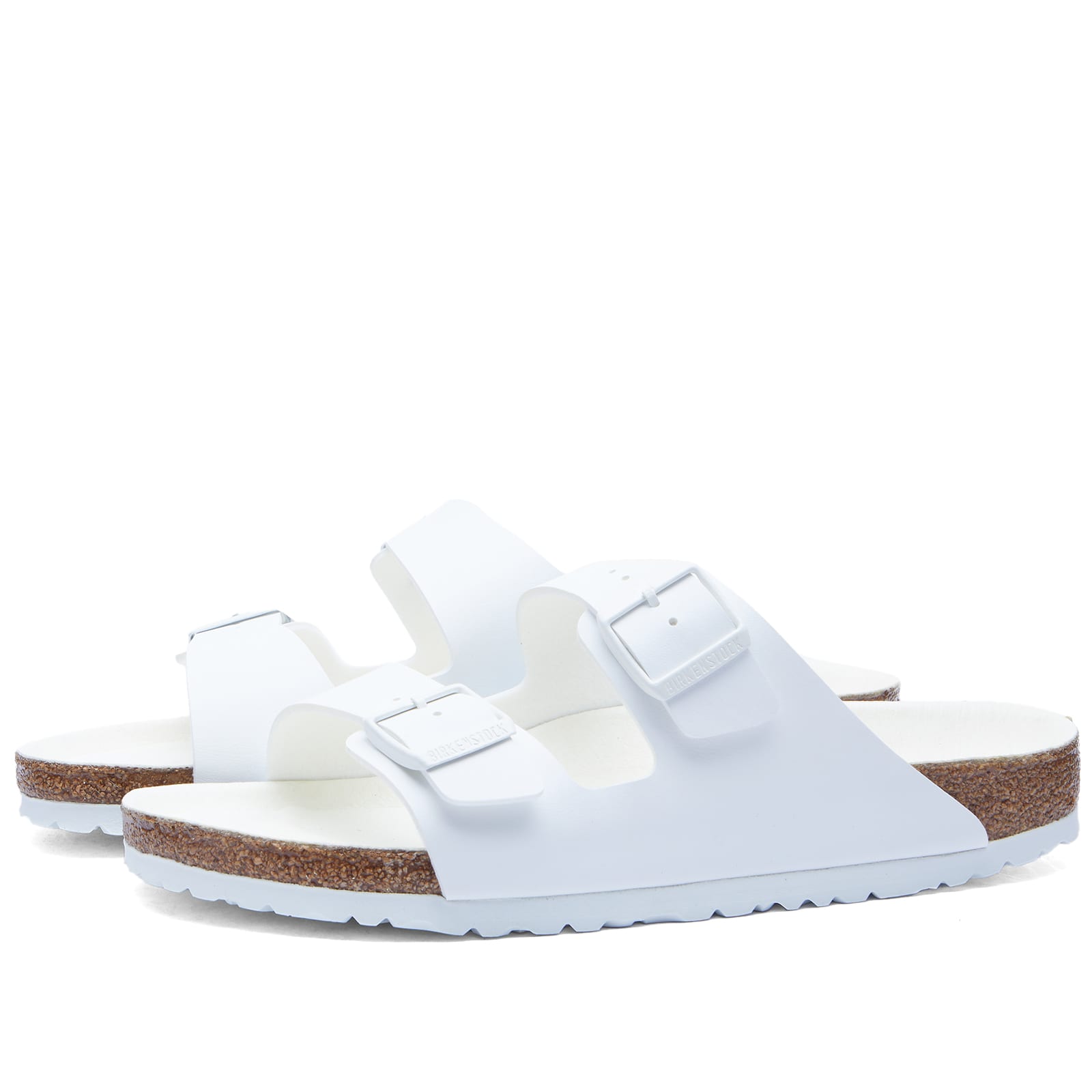 Birkenstock Arizona Triple White Birko-Flor | END.