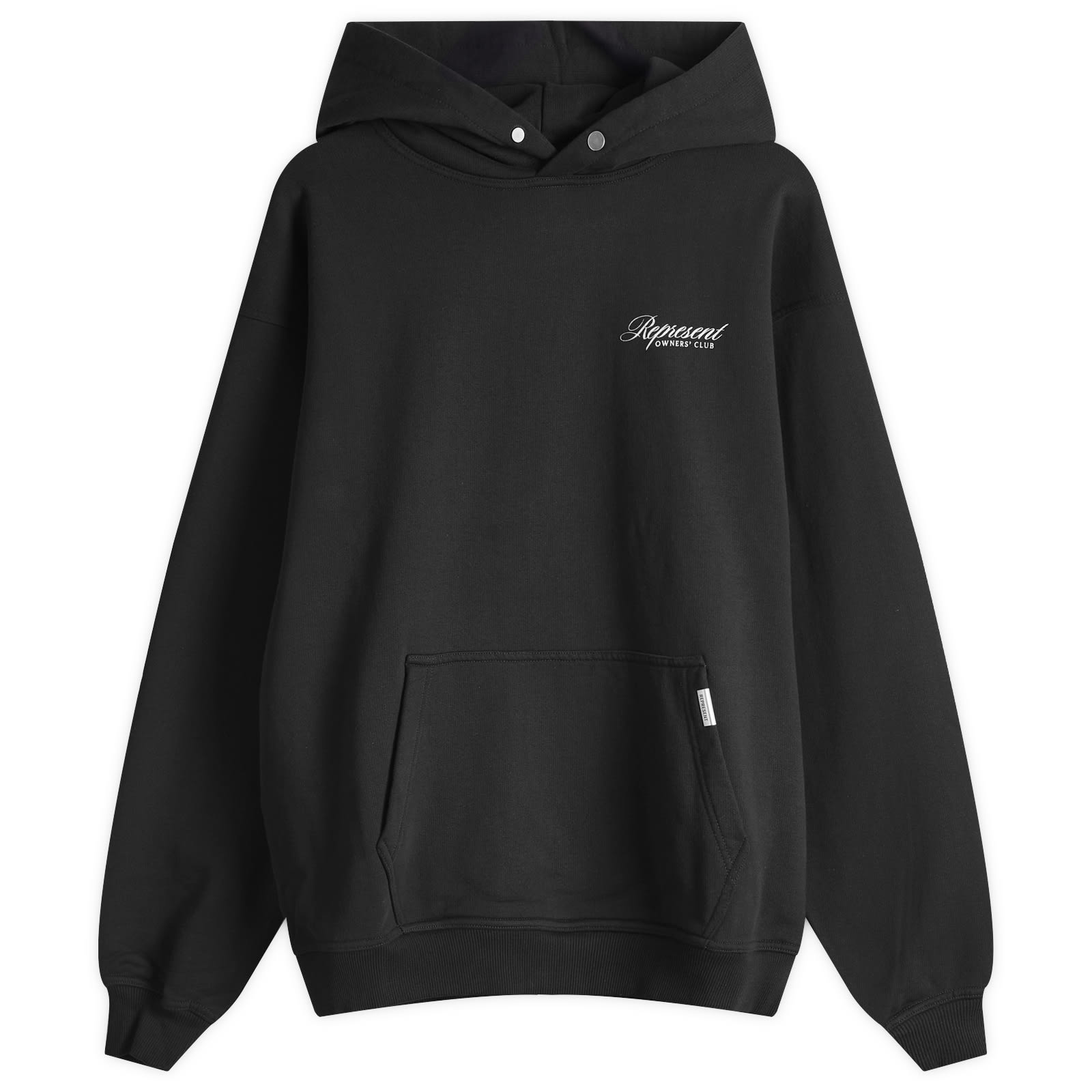 Represent Owners Club Script Hoodie Black | END. (GB)