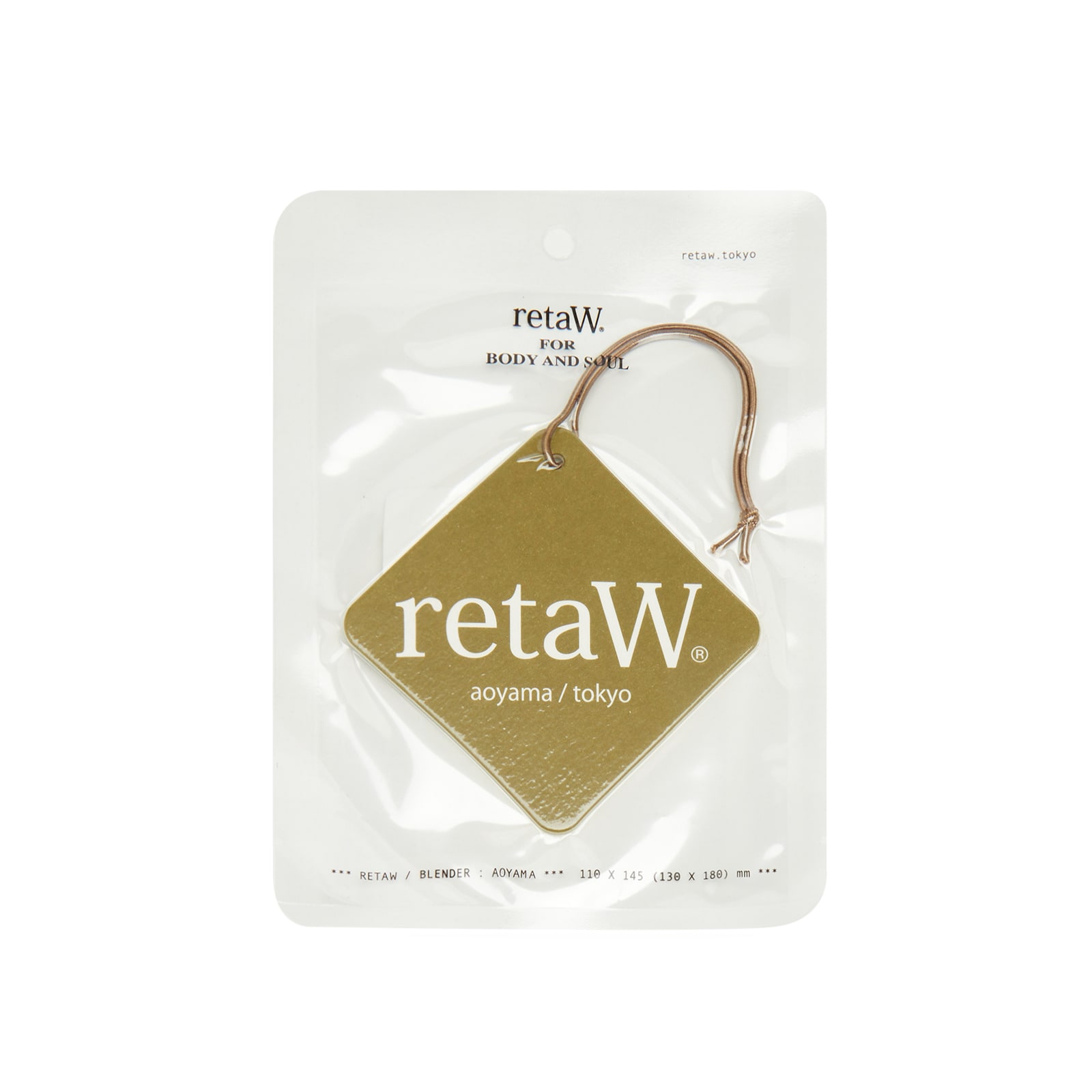 retaW Fragrance Car Tag Evelyn* - Curated Menswear