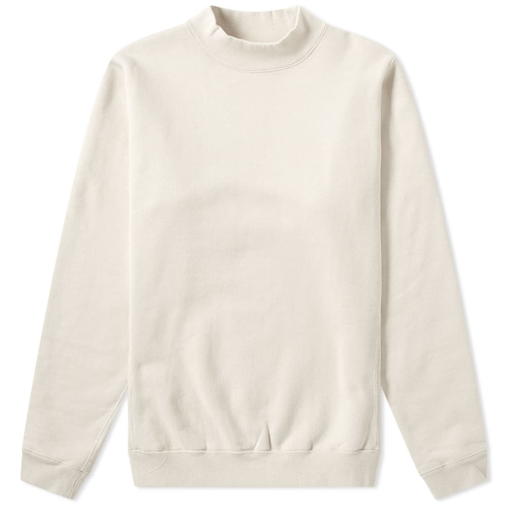 Nonnative Dweller Mock Neck Sweat Off White | END. (US)