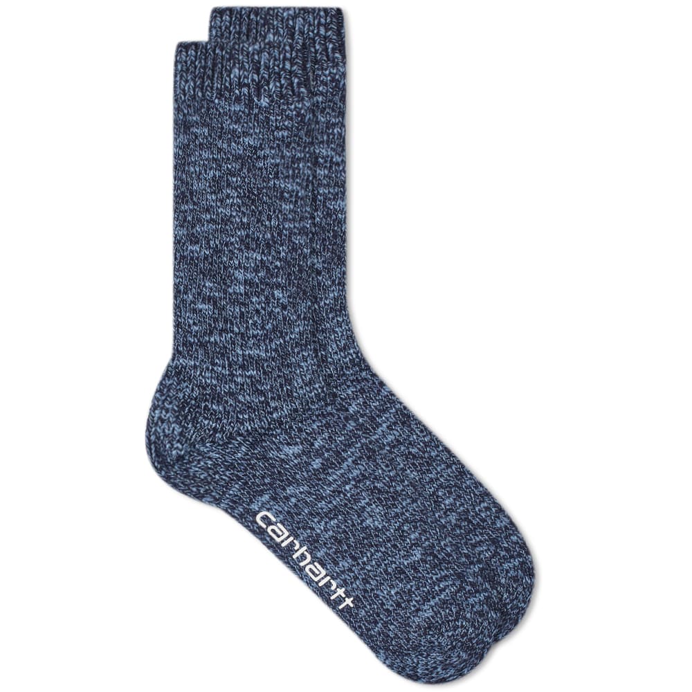 Carhartt WIP Ascott Sock Dark Navy & Skydive | END. (US)