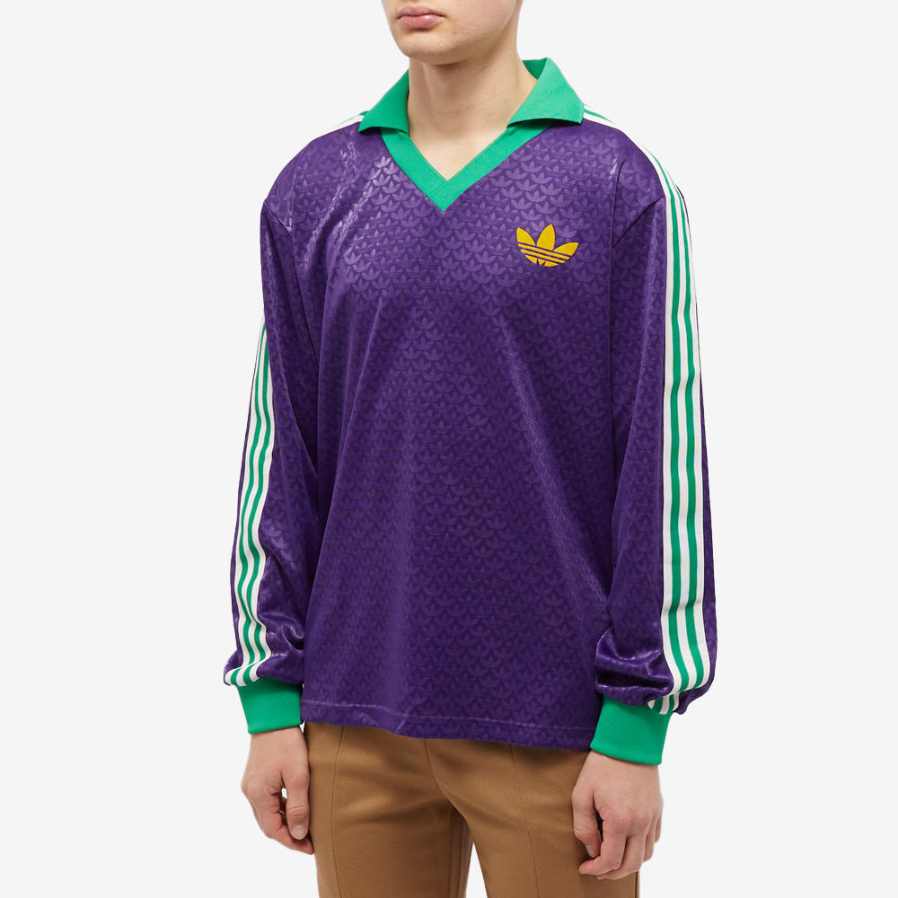 Adidas Long Sleeve Adicolor 70s Vintage Tee Rich Purple | END. (AU)