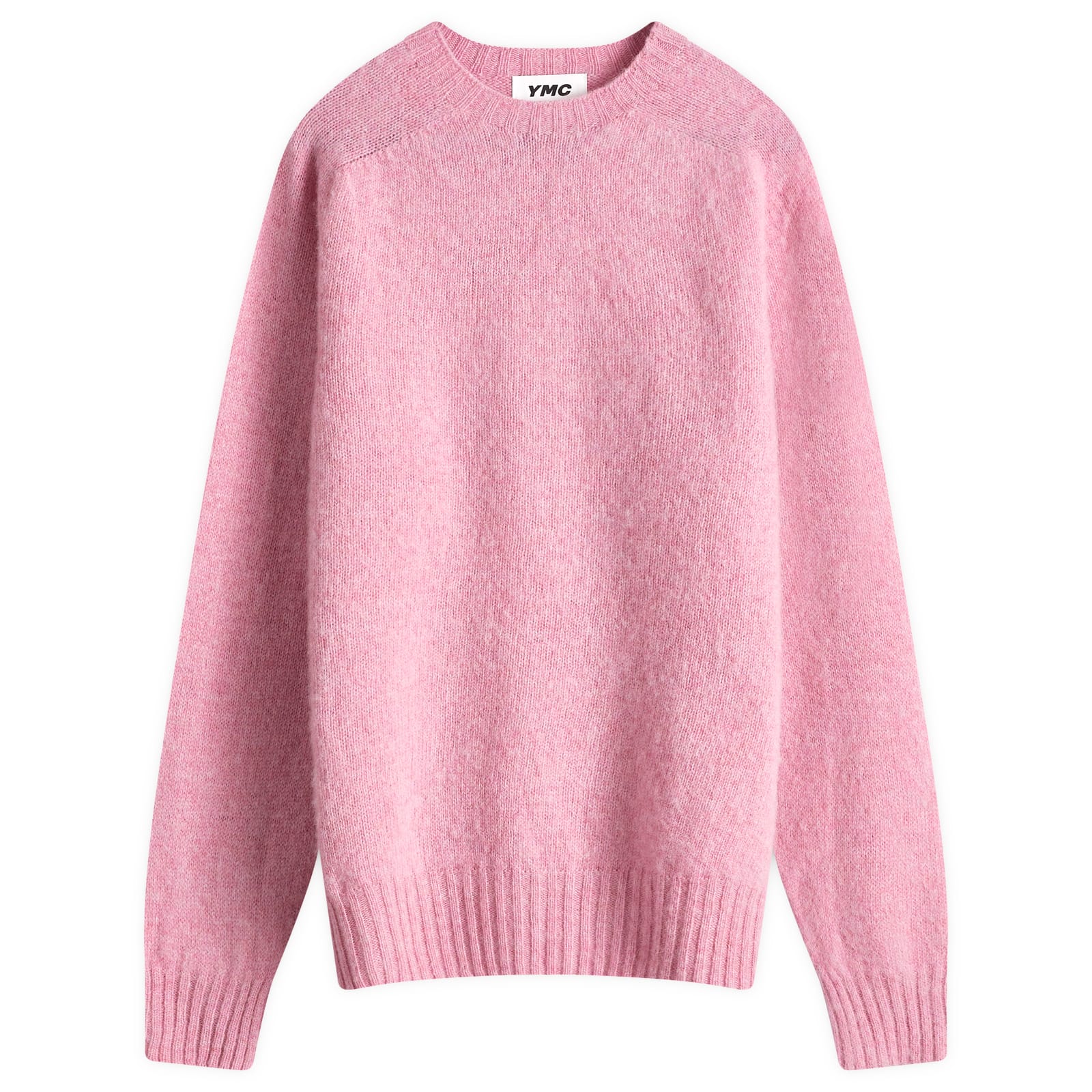 YMC Suedehead Knit Jumper Pink | END. (US)