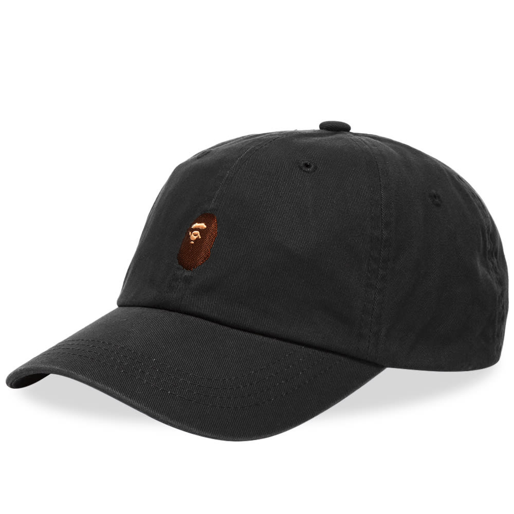 A Bathing Ape One Point Panel Cap Black | END. (GB)