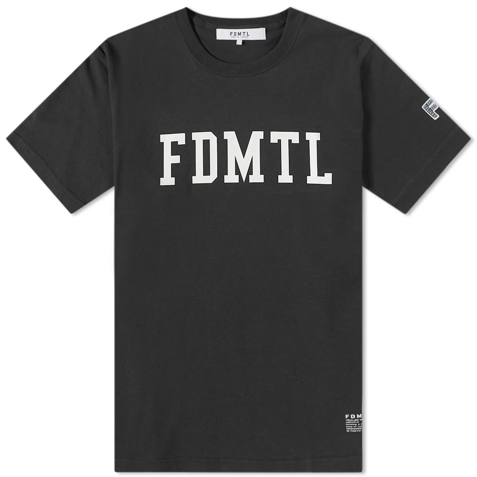 FDMTL Logo T-Shirt Black | END.