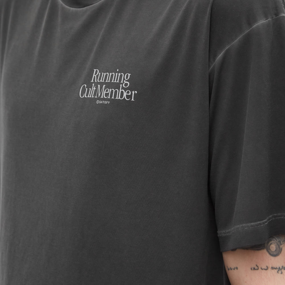 Satisfy AuraLite Running Cult Member Tee Washed Black | END. (Europe)