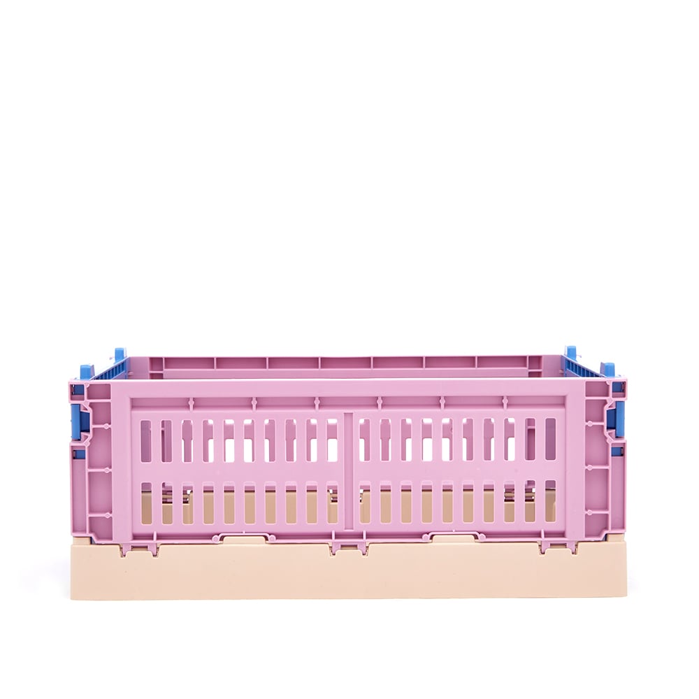 HAY Small Recycled Mix Colour Crate Dusty Rose | END. (KR)