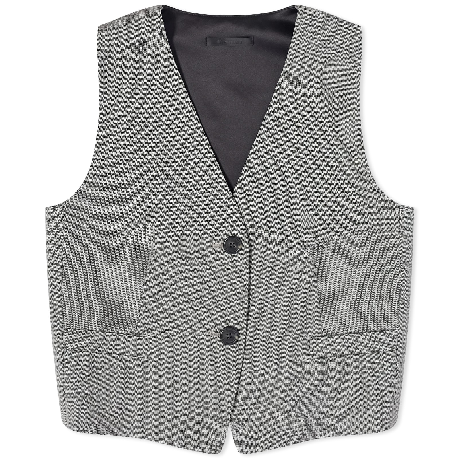 Helmut Lang Tuxedo Vest Jacket Black & White Multi | END. (US)