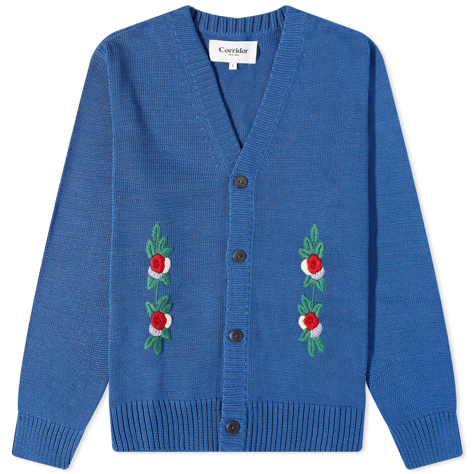 Corridor Bukhari Cardigan Blue | END. (US)