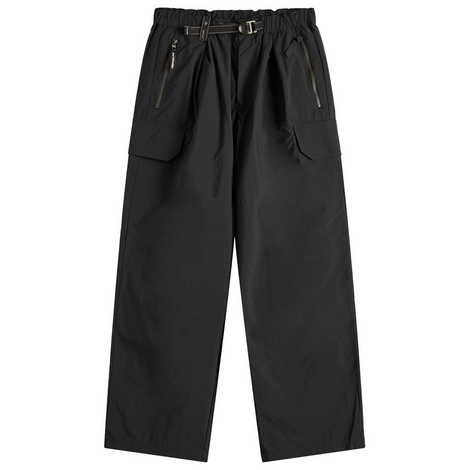 and wander Twill Trousers Black | END. (US)