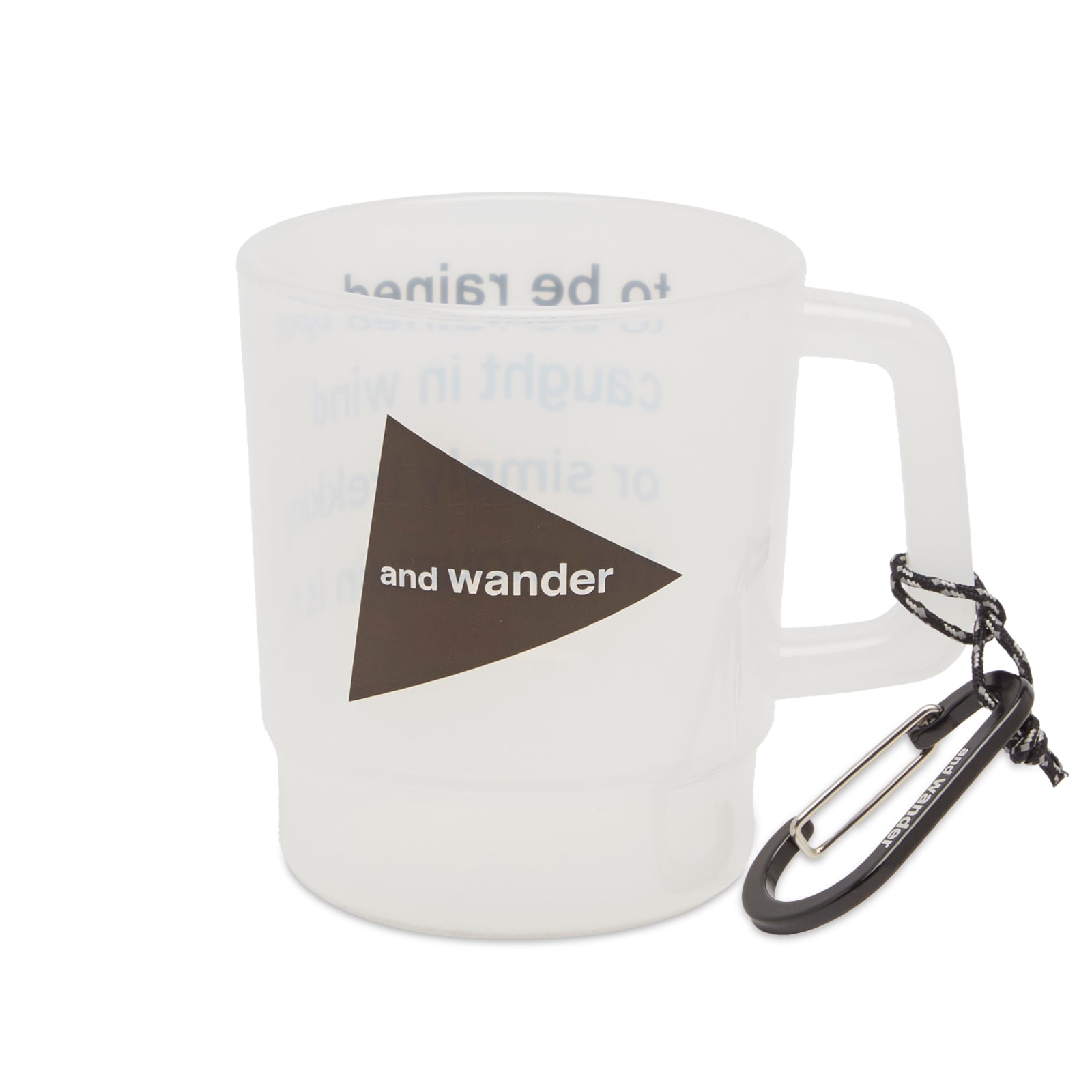 and wander Logo Mug Off White | END. (US)