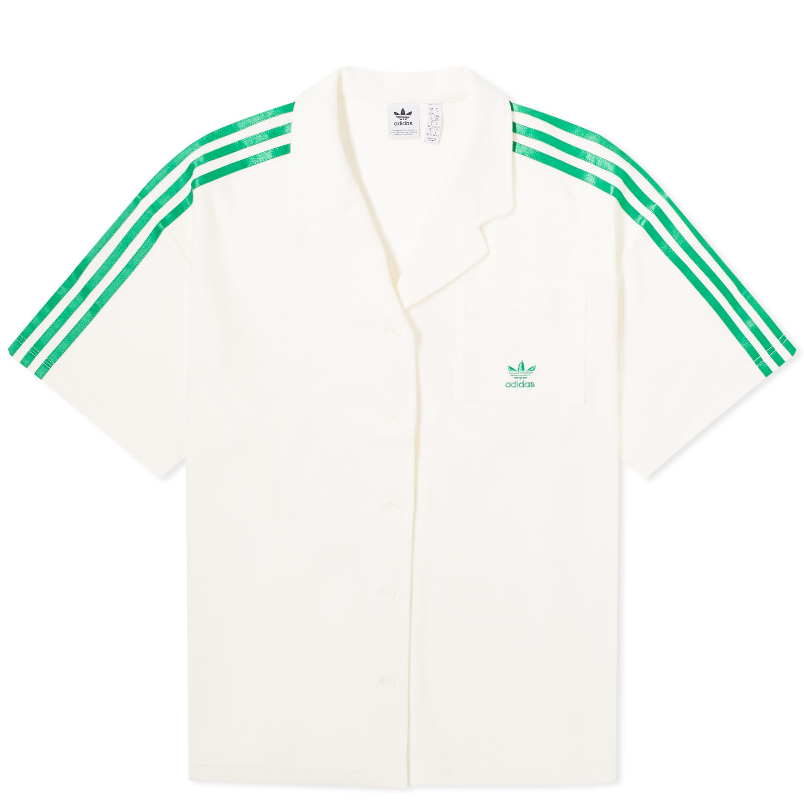Adidas Resort Shirt Off White | END. (US)