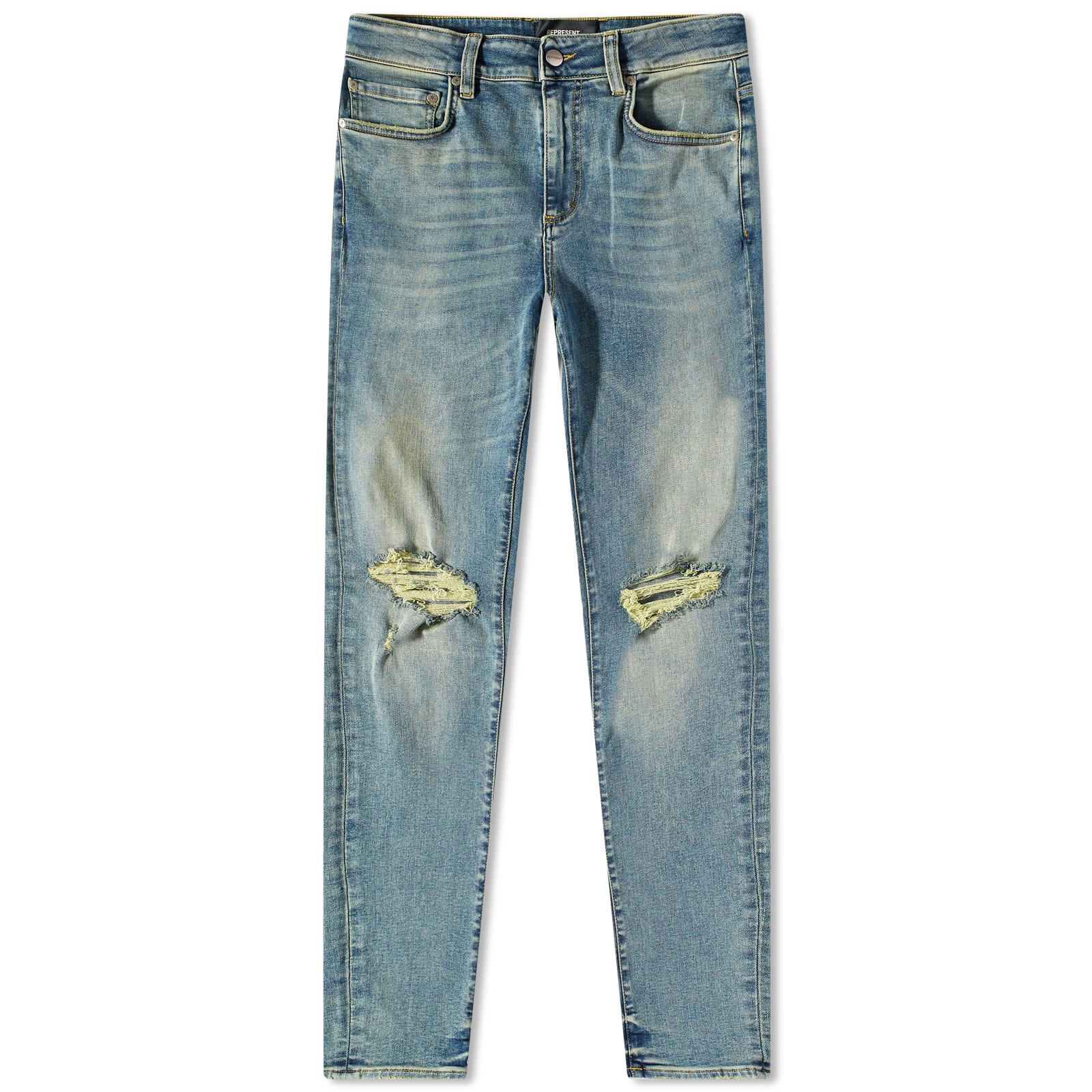 Represent Destroyer Denim Jeans Indigo Blue | END.