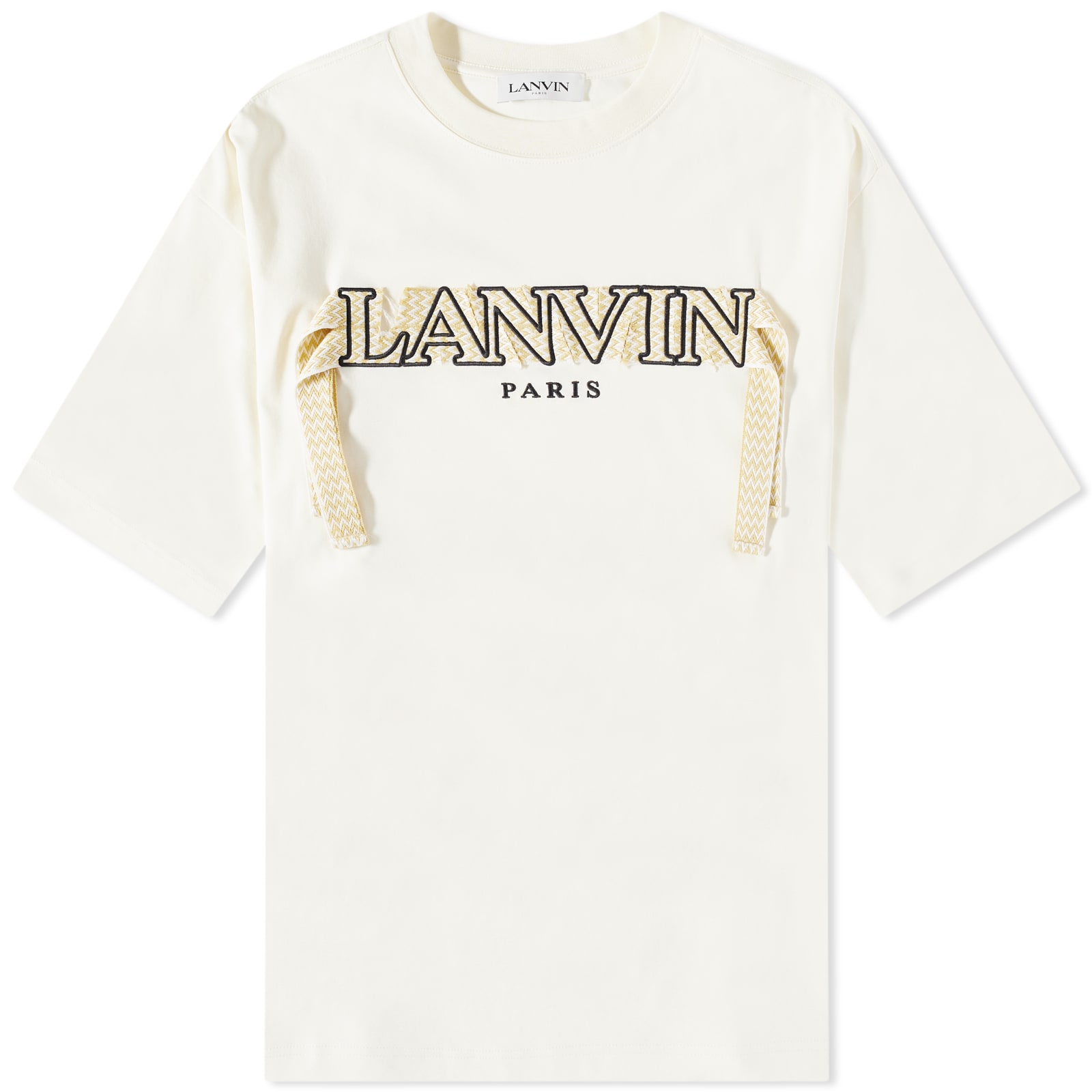 Lanvin Curb Lace Tee Milk | END. (US)