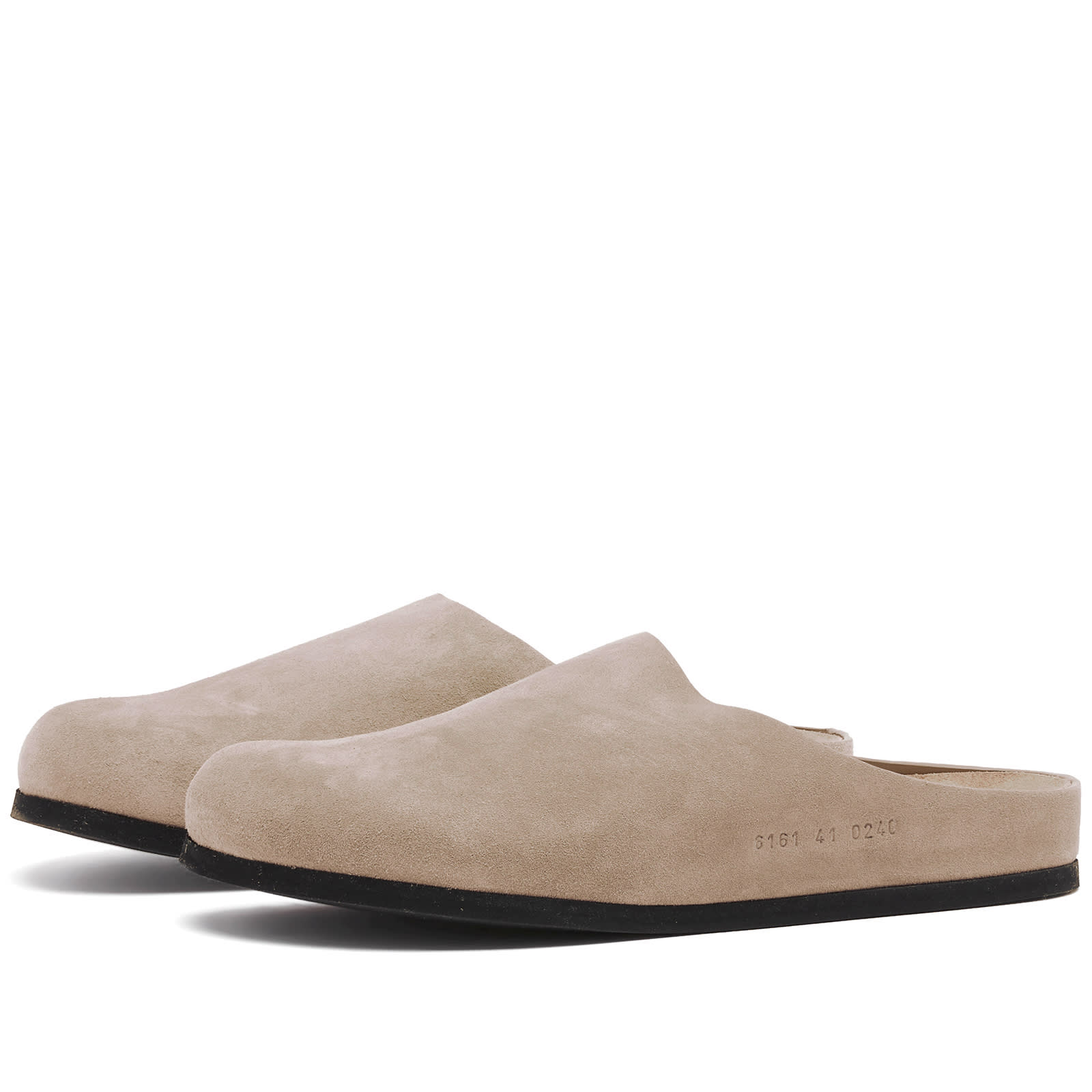 Woman by Common Projects Suede Clog Taupe | END.