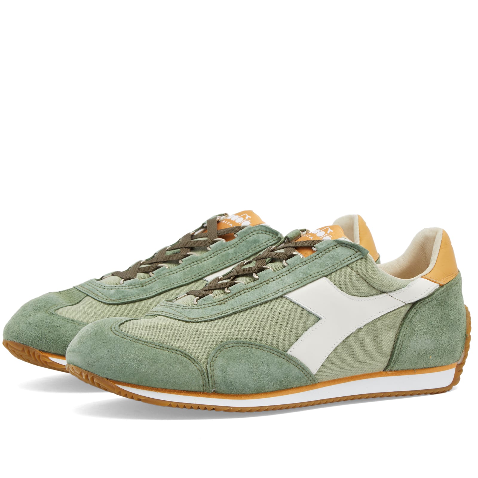 Diadora Equipe H Canvas Stone Wash Green Tea | END.