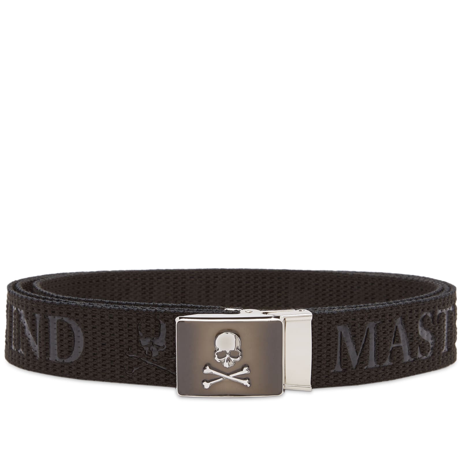 MASTERMIND WORLD Tape Belt Black | END. (KR)