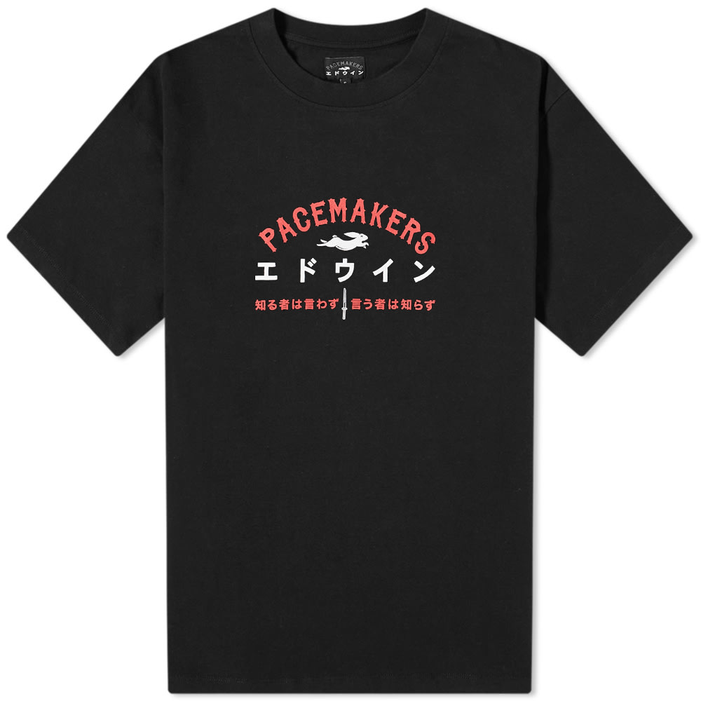 Edwin x Pacemaker Truth T-Shirt Black | END.