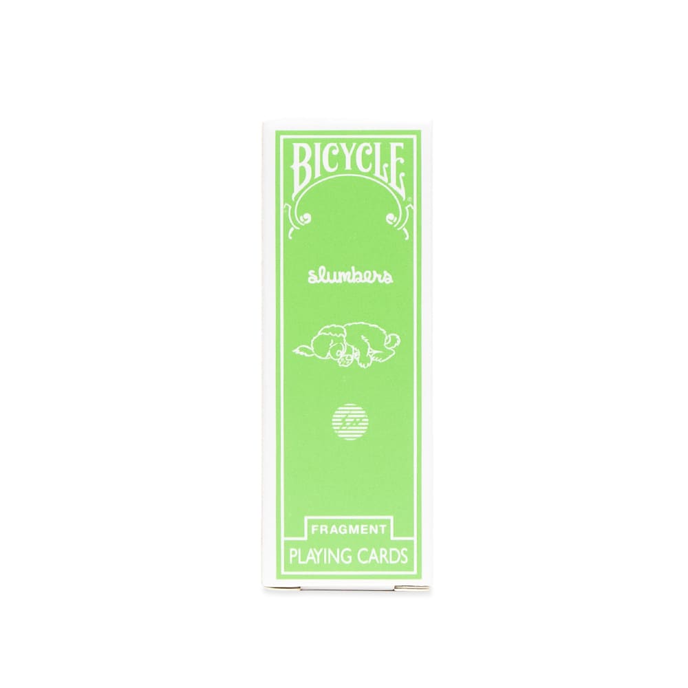 FRESHTHINGS x Fragment Design Bicycle Thin Playing Cards Green | END. (AR)