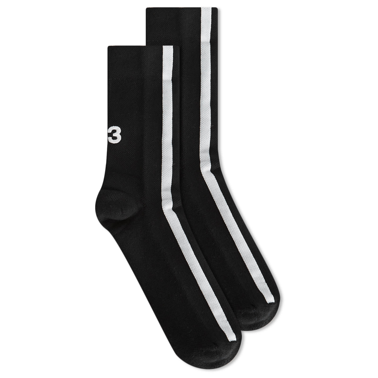 Y-3 3-Stripe Socks Black | END. (US)