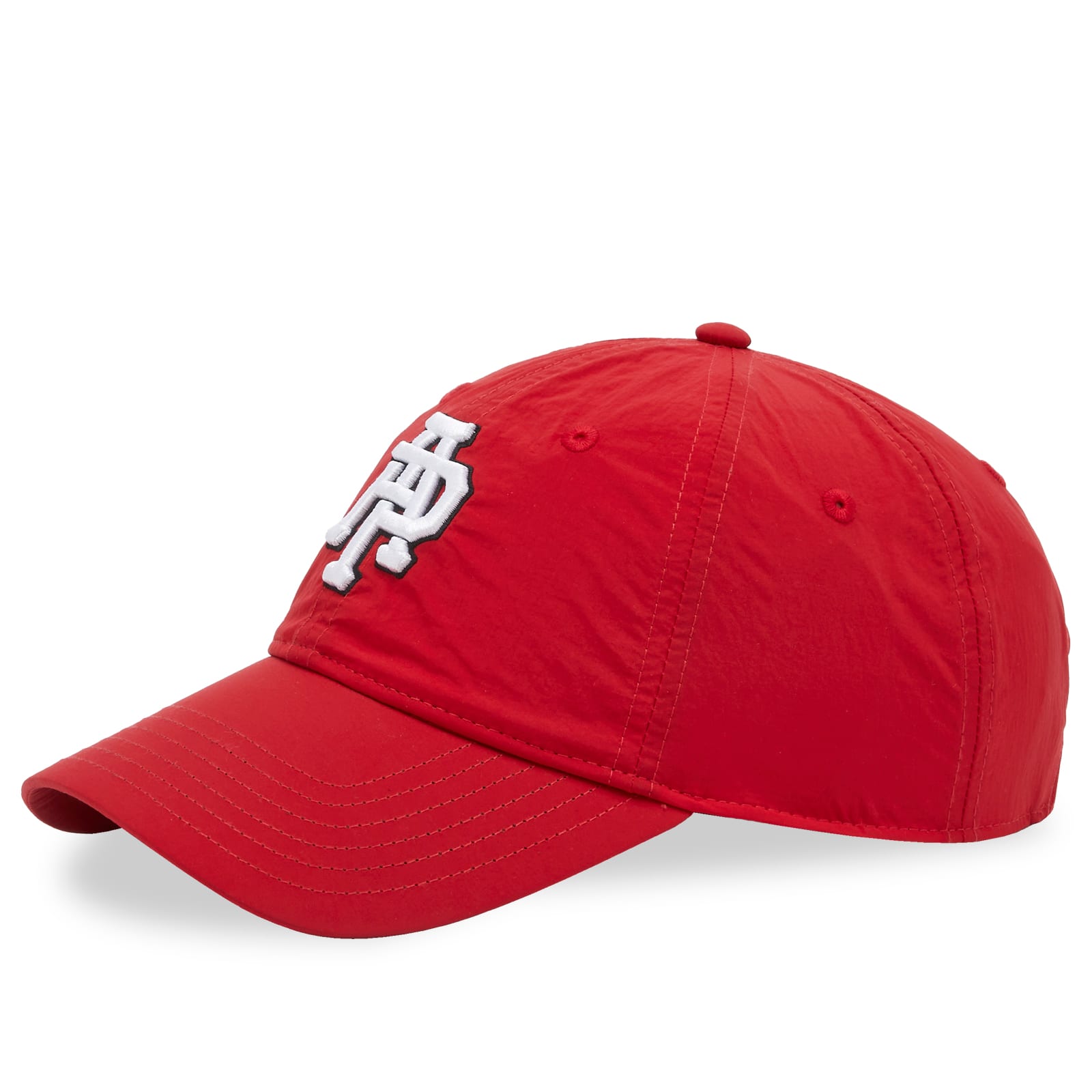 AAPE College Logo Baseball Cap Light Red | END. (US)