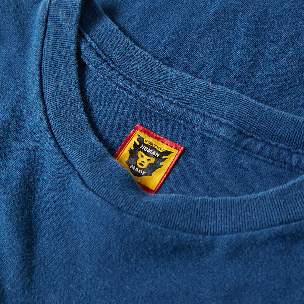 Human Made Indigo Tee White | END. (UK)