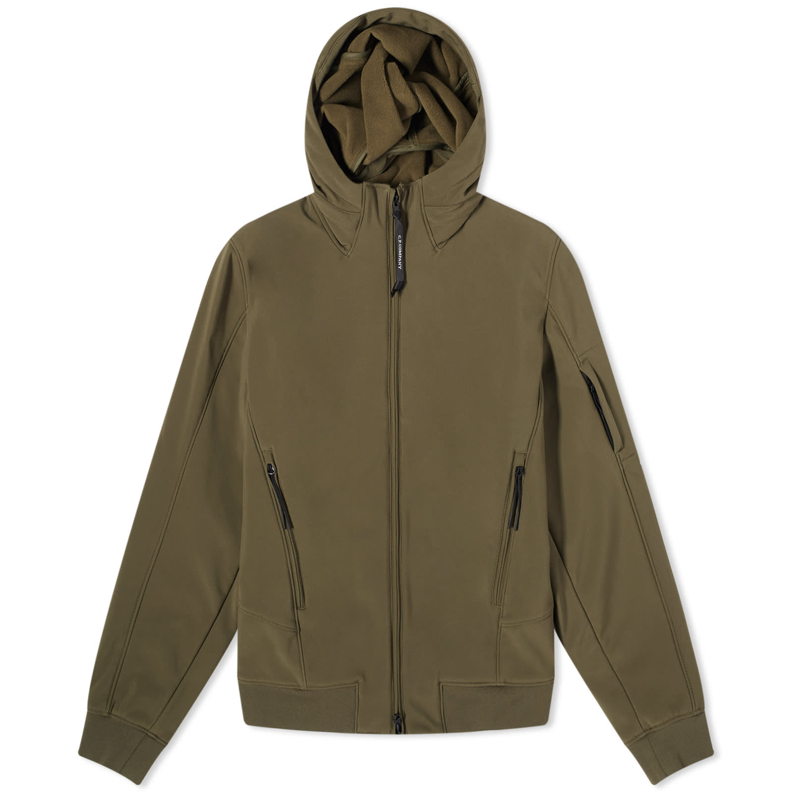C.P. Company Shell-R Detachable Hooded Jacket Ivy Green | END. (US)