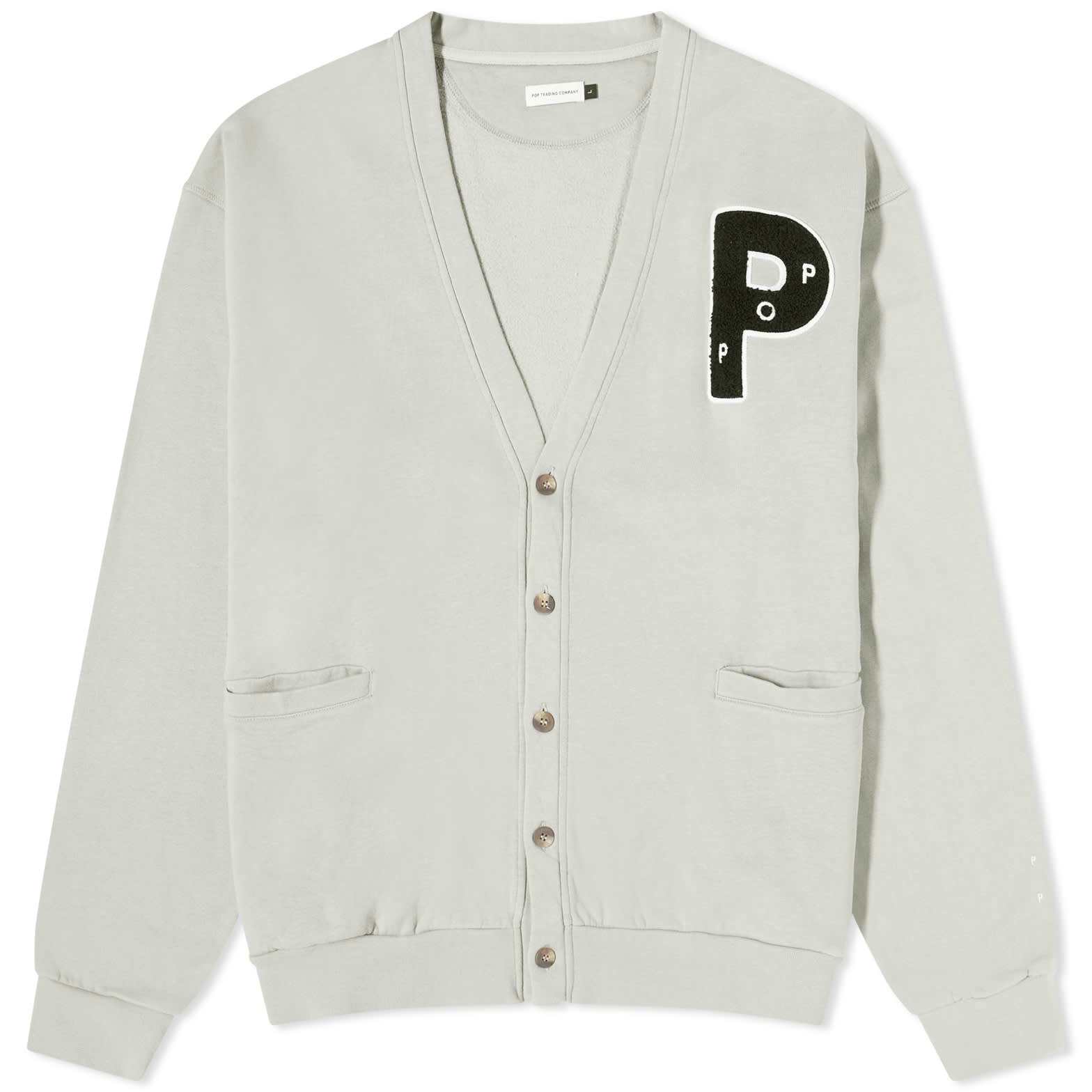 POP Trading Company Big P Cardigan Drizzle | END. (AR)