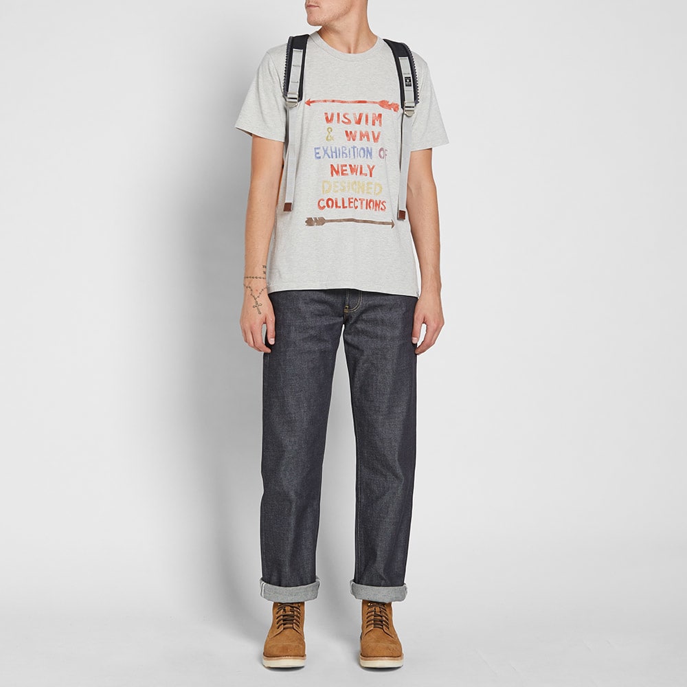 Visvim Vintage Stencil Tee Grey | END.