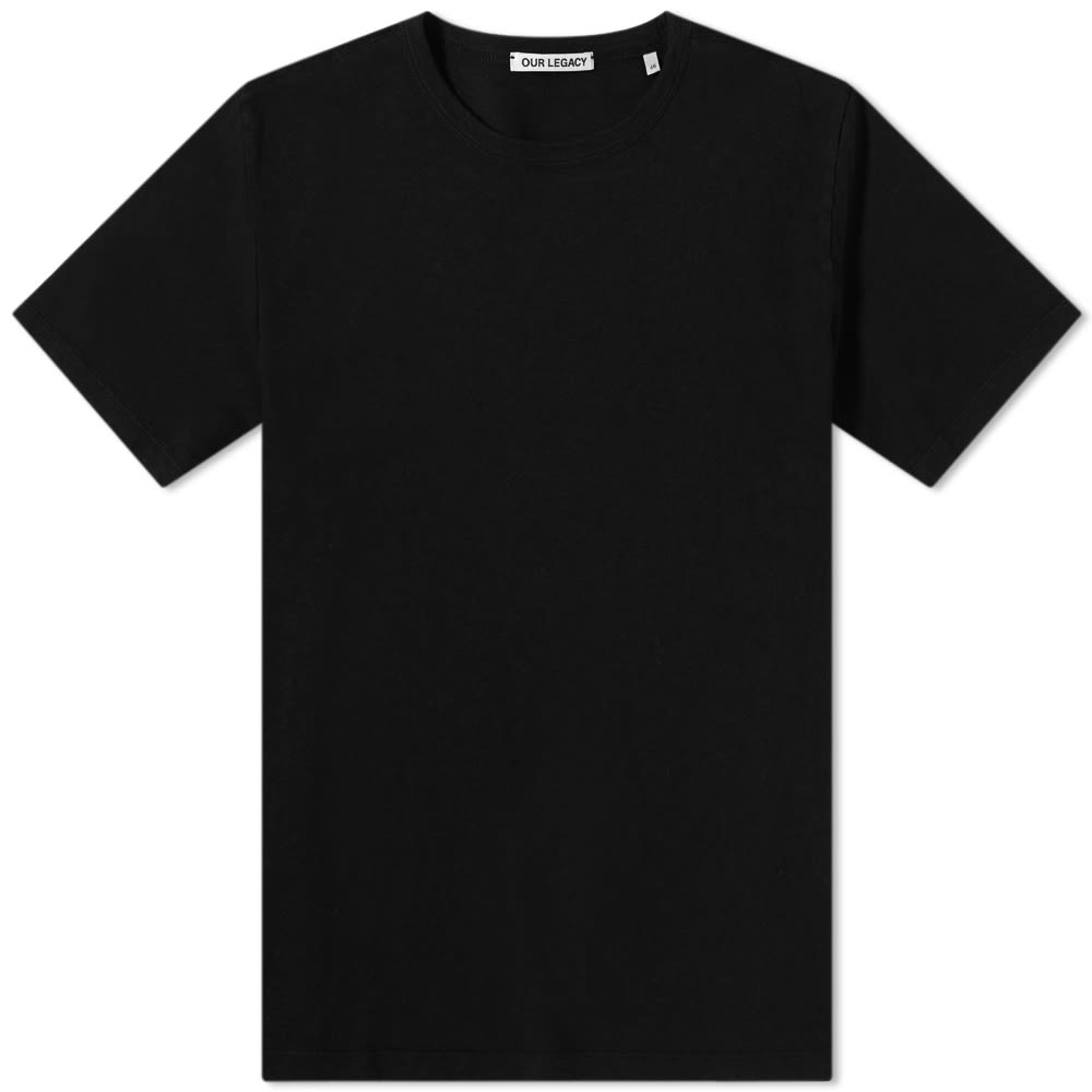 Our Legacy New Box Neps T-Shirt Black | END. (GB)