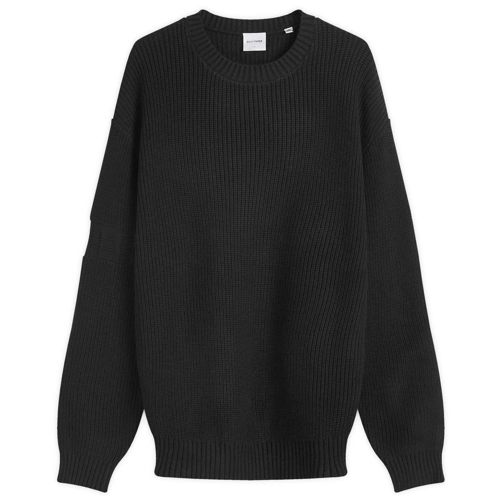 Daily Paper Arm Band Logo Jumper Black | END. (US)
